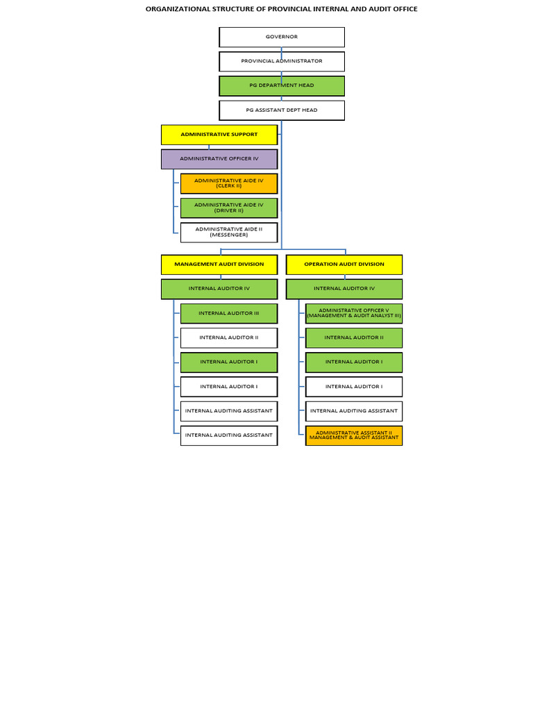Provincial Internal Audit Office Structure | PDF | Internal Audit | Audit