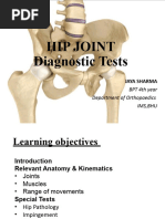Hip Joint Rom Testing | PDF | Hip | Anatomical Terms Of Motion