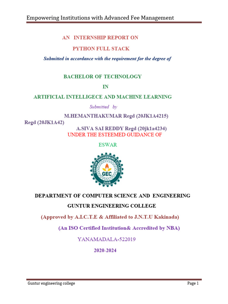 Project Documentation (FEE) | PDF | Html | Php