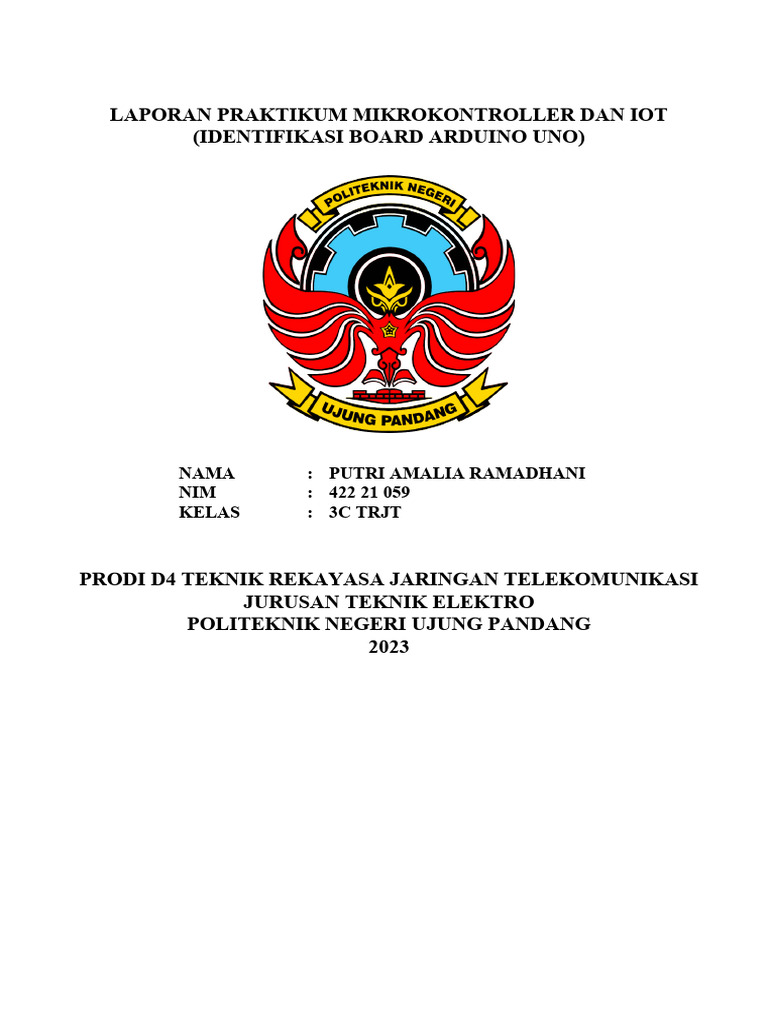 Laporan Praktikum Modul 1 Mikrokontroler Dan Iot | PDF