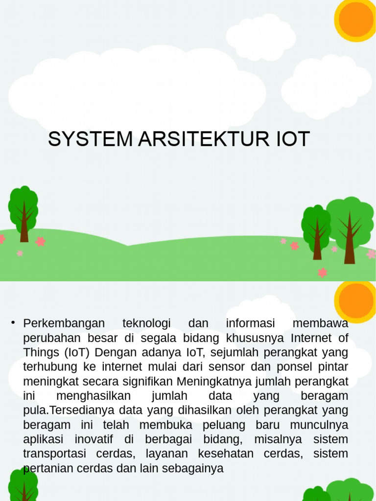 System Arsitektur IoT | PDF System Arsitektur IoT | PDF