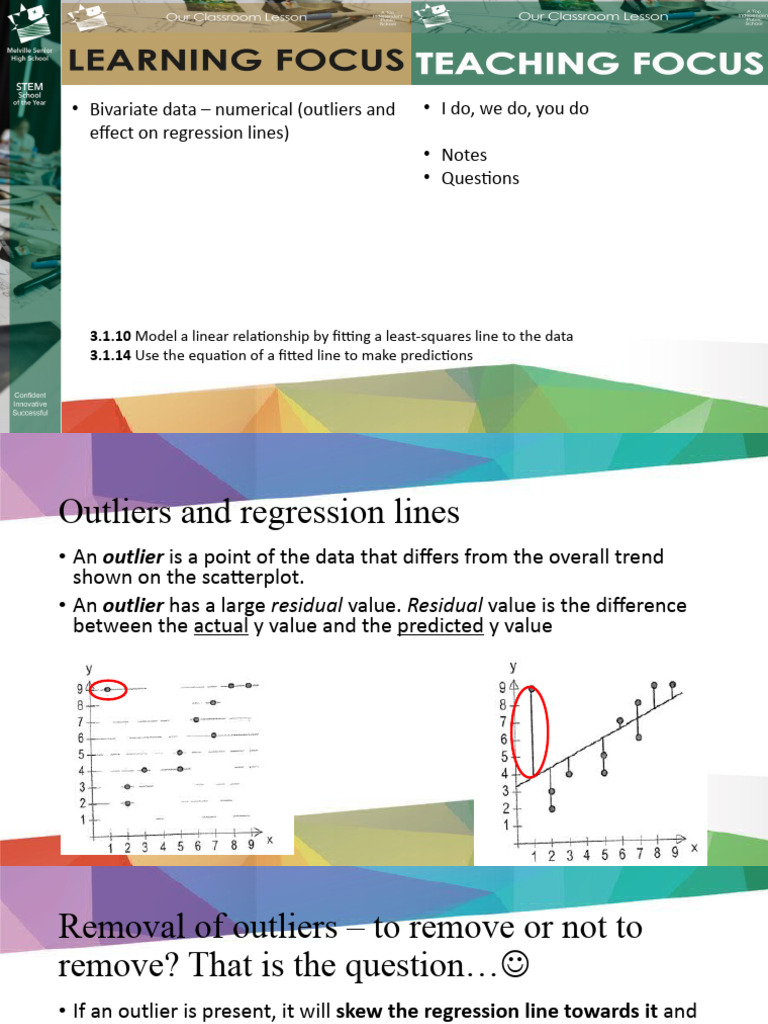 Klup 12 Apps Unit 3 Ex 3D Outliers and effect on regression lines RH 30 ... Klup 12 Apps Unit 3 Ex 3D Outliers and effect on regression lines RH 30 ...