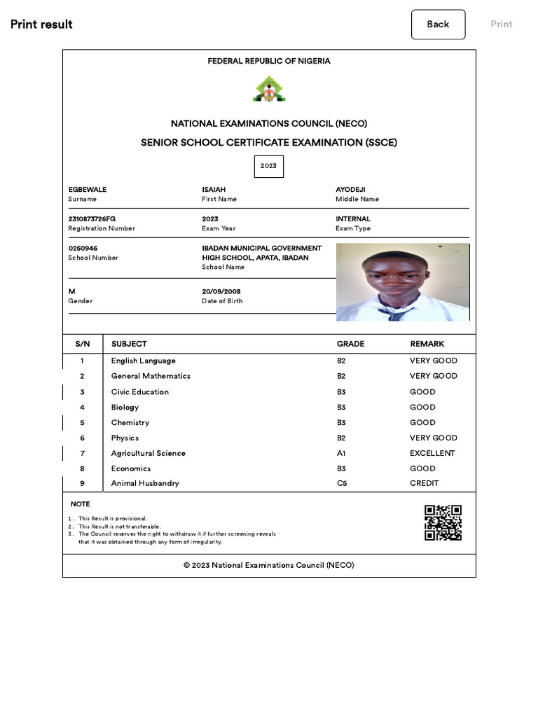 Isaiah Result | PDF