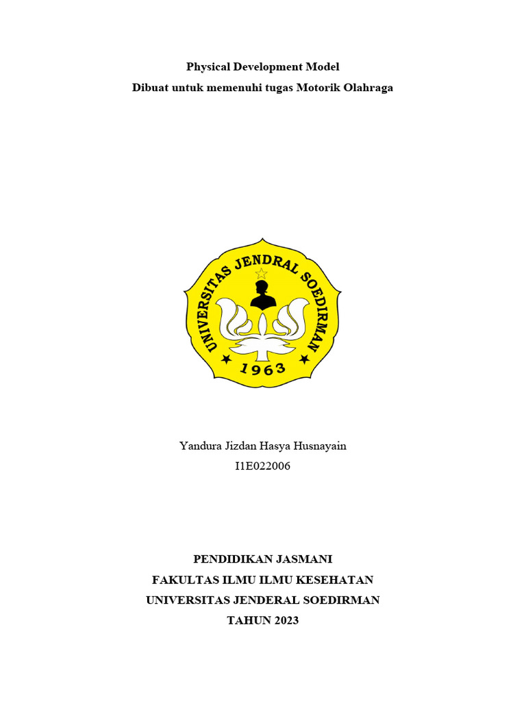 Physical Development Model | PDF