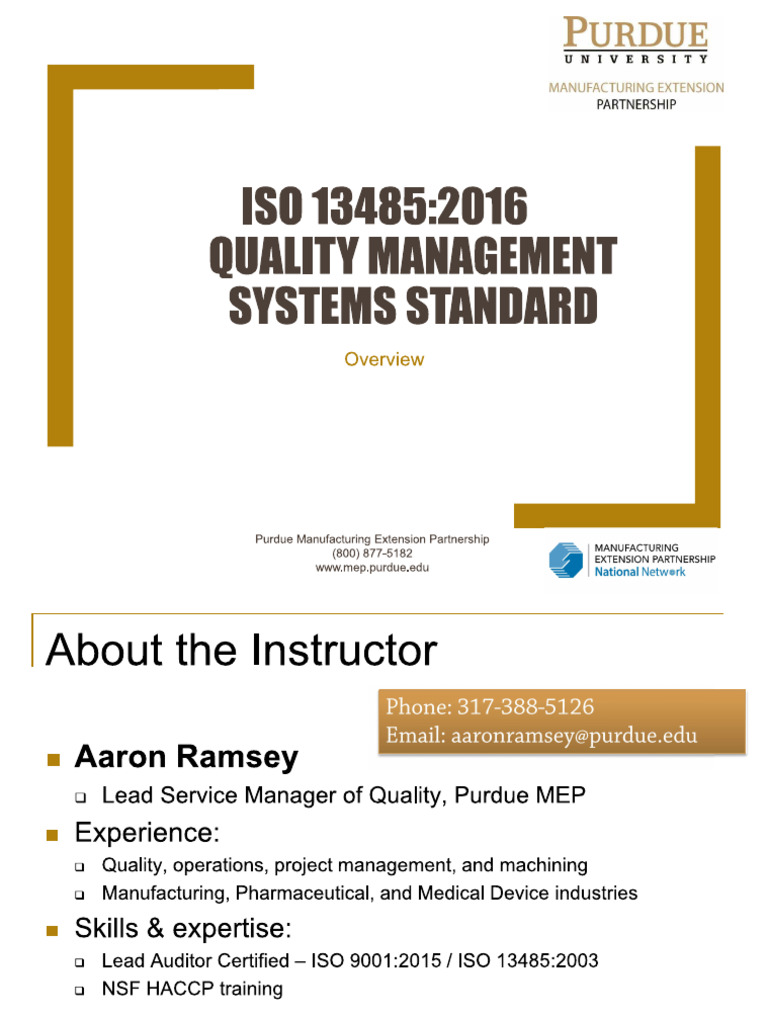 ISO 13485.2016 | PDF