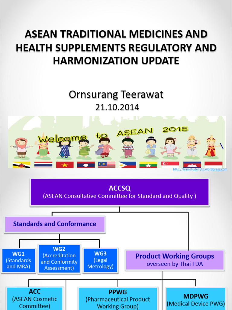 TMHS ASEAN Guidelines - Adoption & Signing | PDF | Dietary Supplements ...