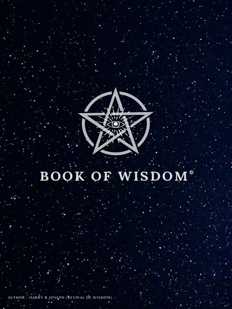 Kr8uM2QQECduggWv3ZgJ - Book of Wisdom - Part 1 - Revival of Wisdom | PDF