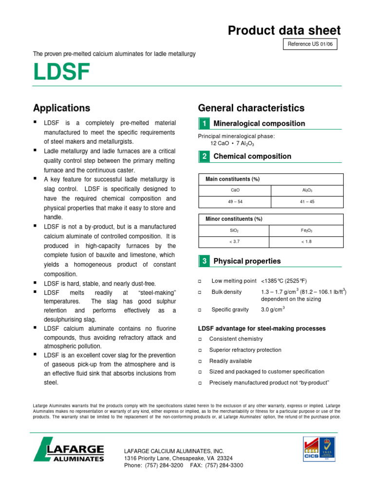 LDSF | PDF | Metallurgy | Physical Sciences