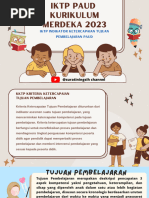 2025 2026 Program Semester TK PAUD Jateng | PDF