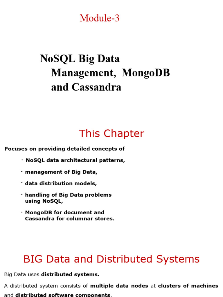 MODULE3 BDA1234werrtyucfgydertghytfc | PDF