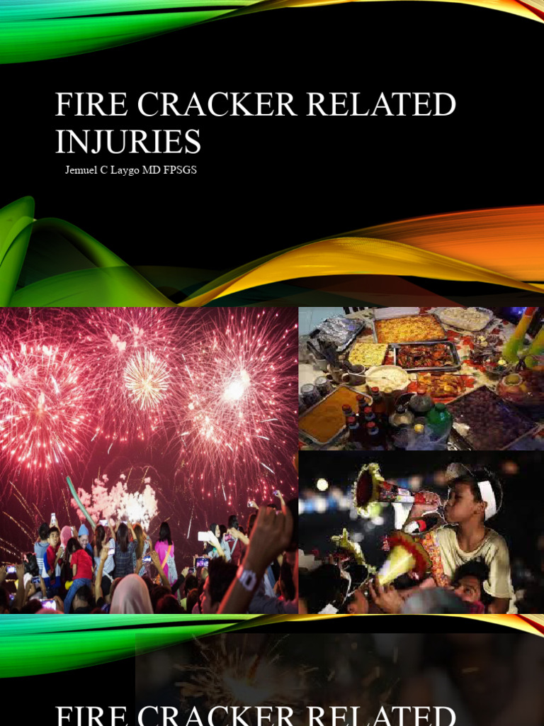 Firecracker Injuries | PDF