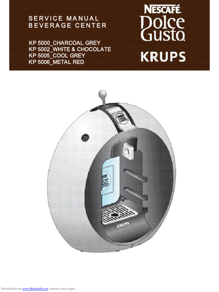 Automat de Cafea KRUPS KP 5000 | PDF | Electrical Connector | Electricity