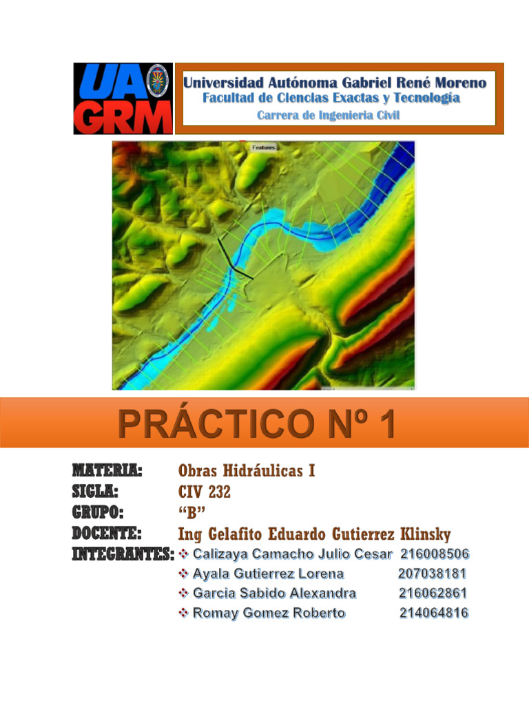 Practico 1 Modelado en Hec Ras de Un Rio | PDF | Canal | Río