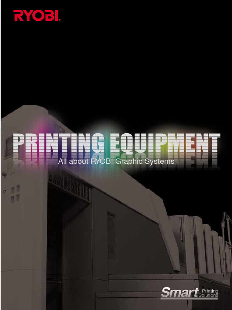 RYOBI All About Graphic Systems Literature | PDF | Printing | Human ...