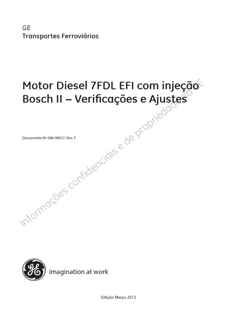 Motor Diesel 7FDL EFI Com Injeção | PDF | Motores | Radiador