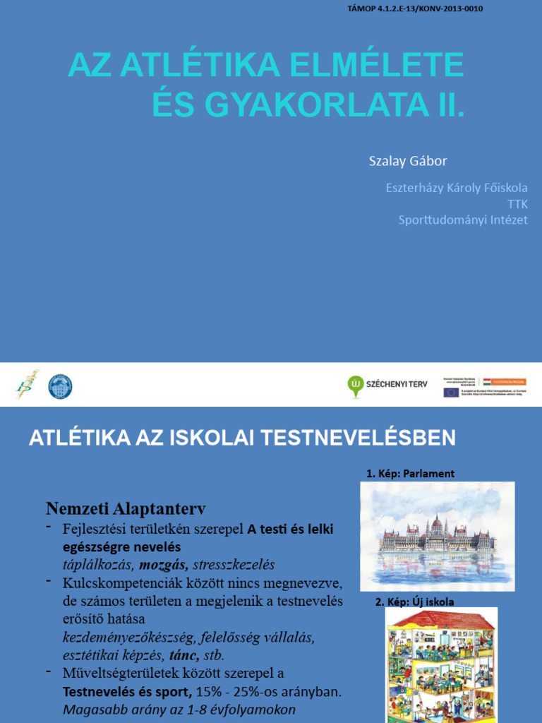 Atlétika Elmélete És Gyakorlata II | PDF