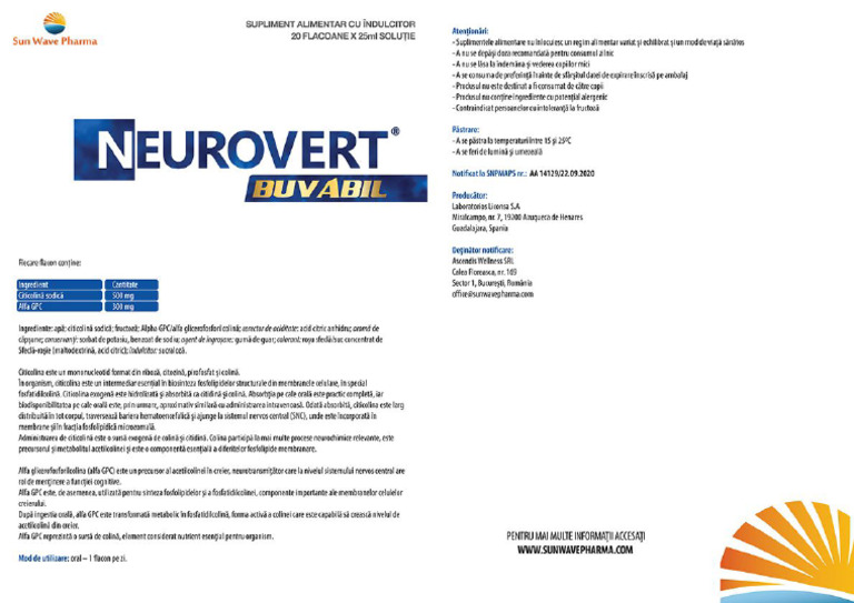 Prospect Neurovert Buvabil | PDF