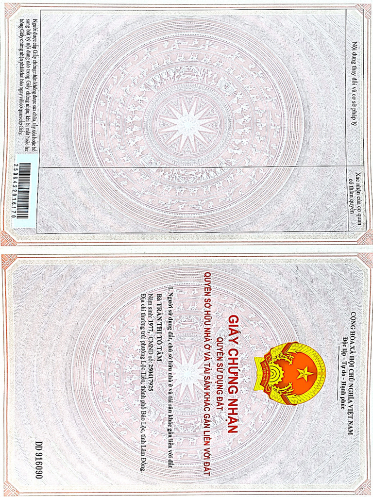 Lô A06 - TH A 546 | PDF