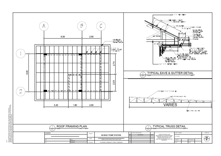 Varies: Typical Eave & Gutter Detail | PDF | Civil Engineering ...