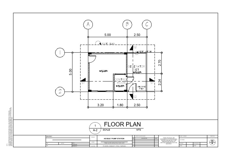 Floor Plan: MTS Scale | PDF