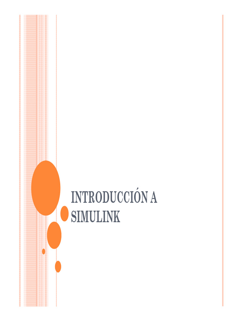 Int_Simulink | PDF | Matlab | Simulación