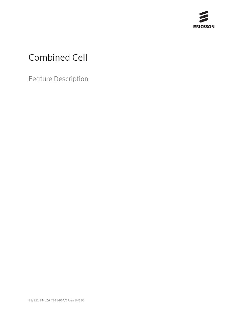 Combined Cell | PDF | Duplex (Telecommunications) | Radio
