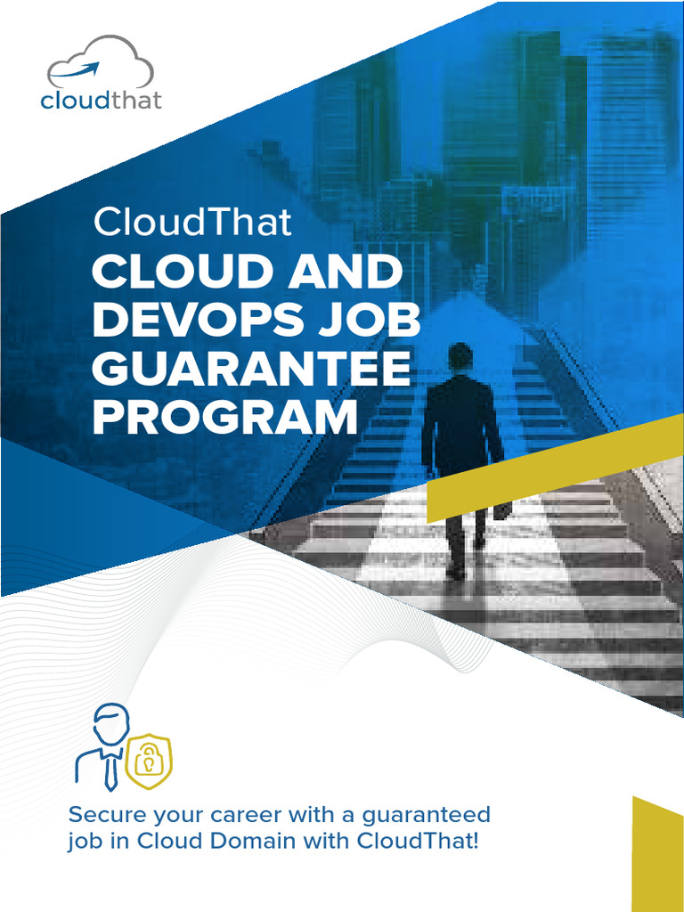 CloudThat Cloud and DevOps Job Guarantee Program - Brochure 2 | PDF | Microsoft Azure | Amazon ...