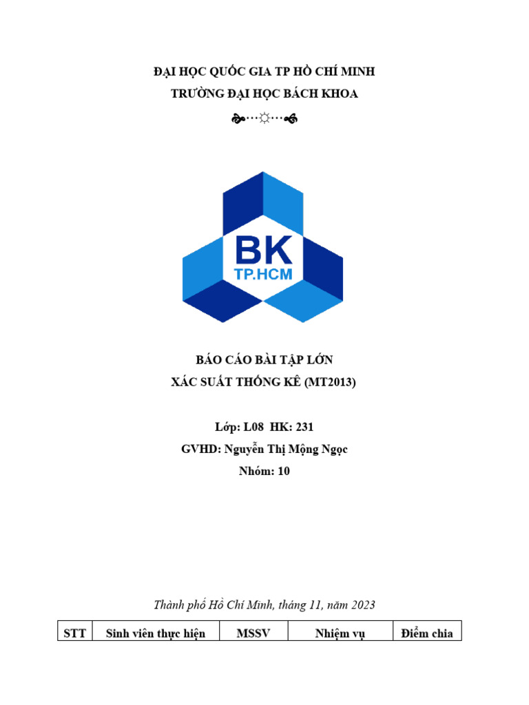 BTL XSTK 1 | PDF
