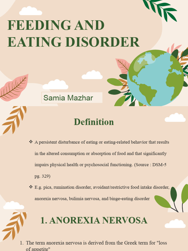 Eating Disorders | PDF | Binge Eating Disorder | Anorexia Nervosa