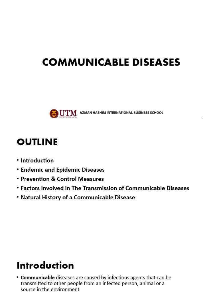 Understanding Communicable Diseases | PDF | Infection | Pathogen