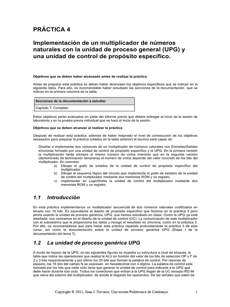 Practica4 2019 | PDF | Poco | Algoritmos