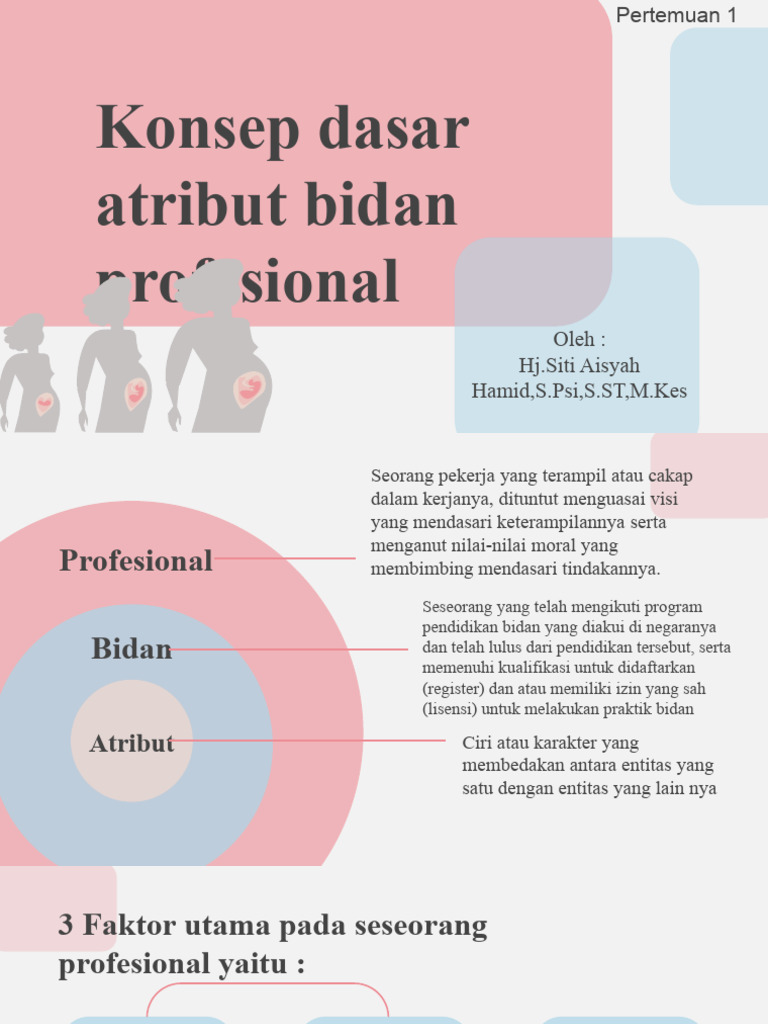Atribut Profesional Bidan dan Karakteristiknya | PDF