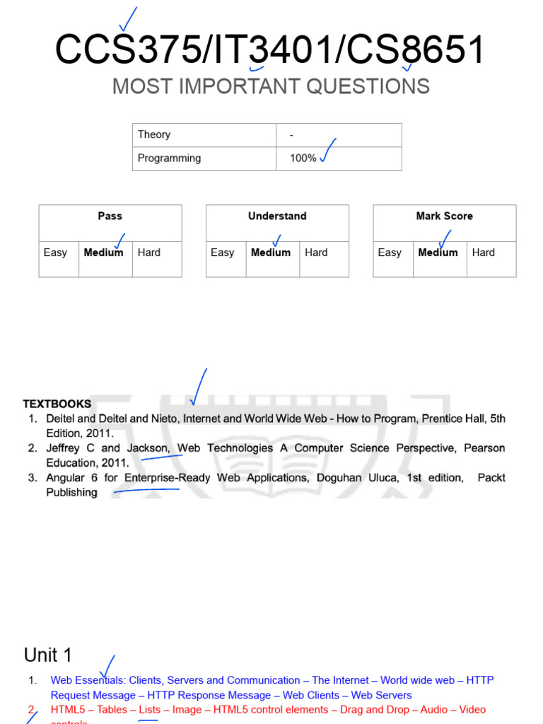 CCS 375 Web Tech | PDF