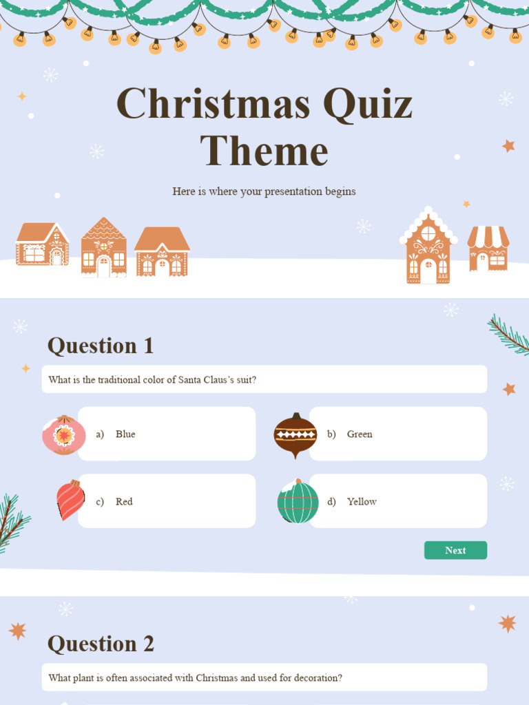 Christmas Trivia for All Ages | PDF | Christmas | Santa Claus's Reindeer