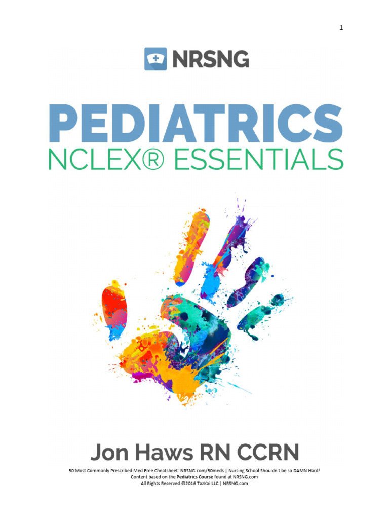 Pediatrics Nclex Essentials Pdf