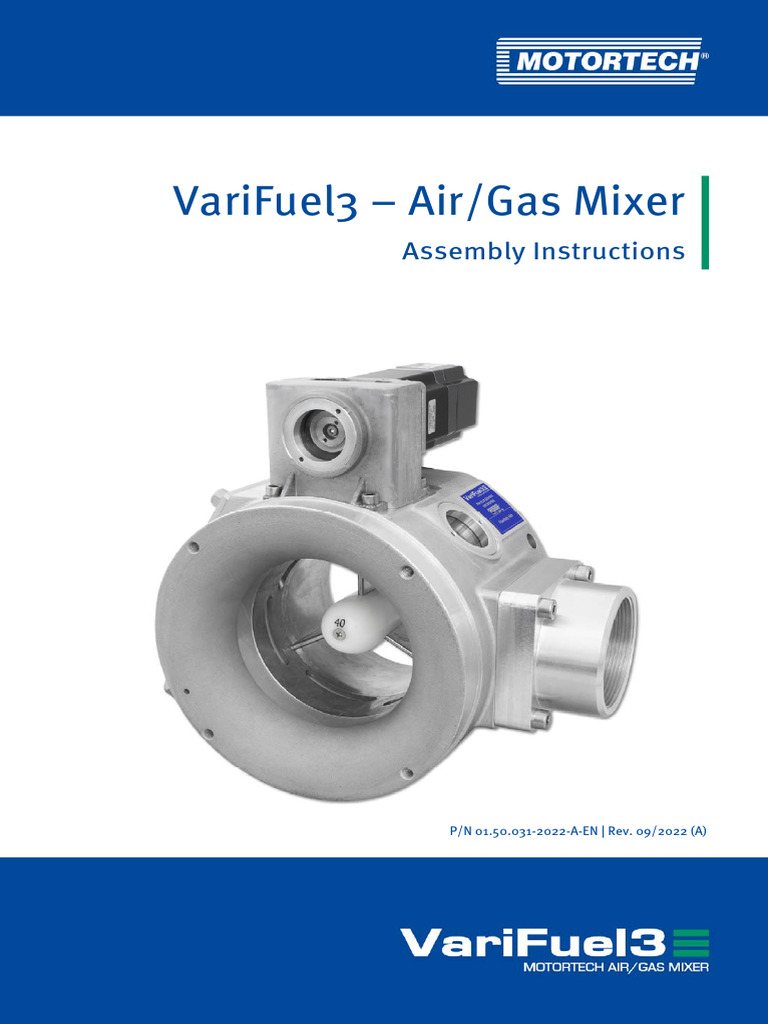 MOTORTECH Manual VariFuel3 01.50.031 2022 A EN WEB | PDF | Electrostatic Discharge | Electric Motor