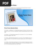 ID Card Sizes Standard | PDF | Identity Document | Printer (Computing)