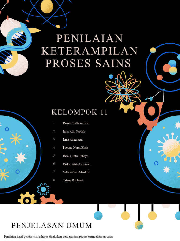 Penilaian Keterampilan Proses Sains | PDF
