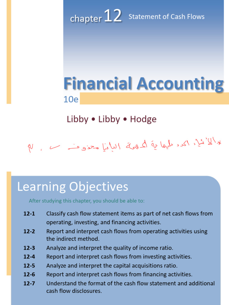 Libby 10e Chap012 PPT | Download Free PDF | Debt | Cash Flow Statement