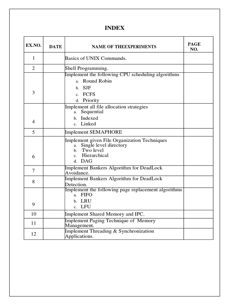 OS LAB Program's | PDF