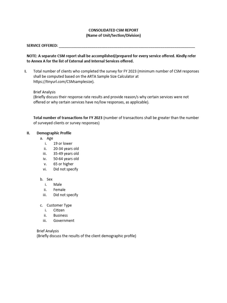 Consolidated CSM Report | PDF | Reliability Engineering | Business