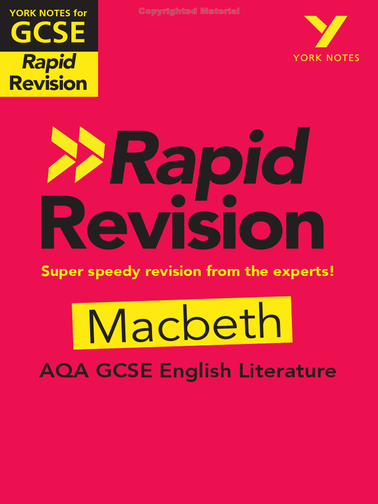 Macbeth York Notes | PDF | Macbeth