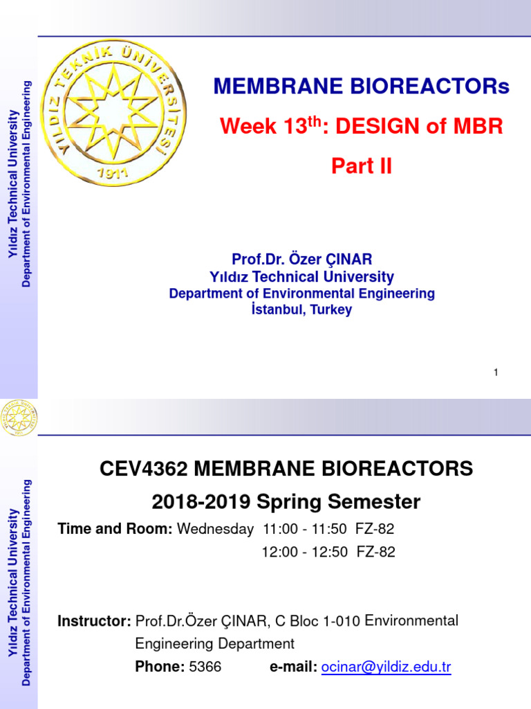 MBR - Design of MBR - Part 2 | PDF