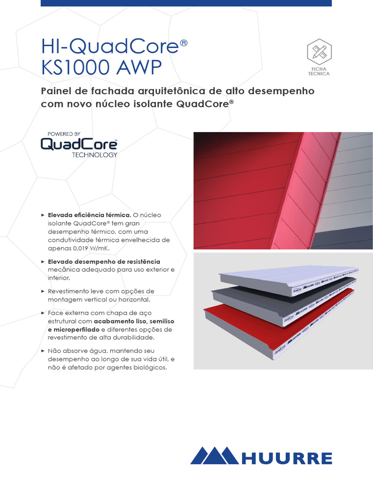 Huurre HI QuadCore KS1000 AWP Data Sheet PT | PDF | Quantidades físicas ...