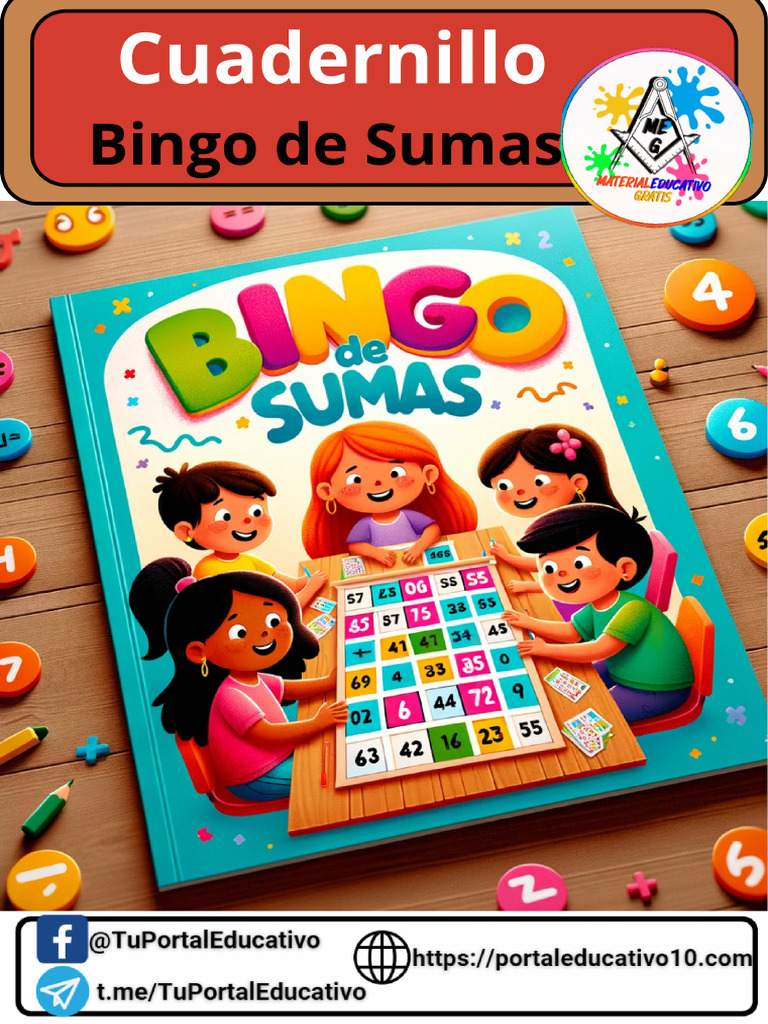 Bingo de Sumas Una Revolución en El Aprendizaje de Matemáticas para ...