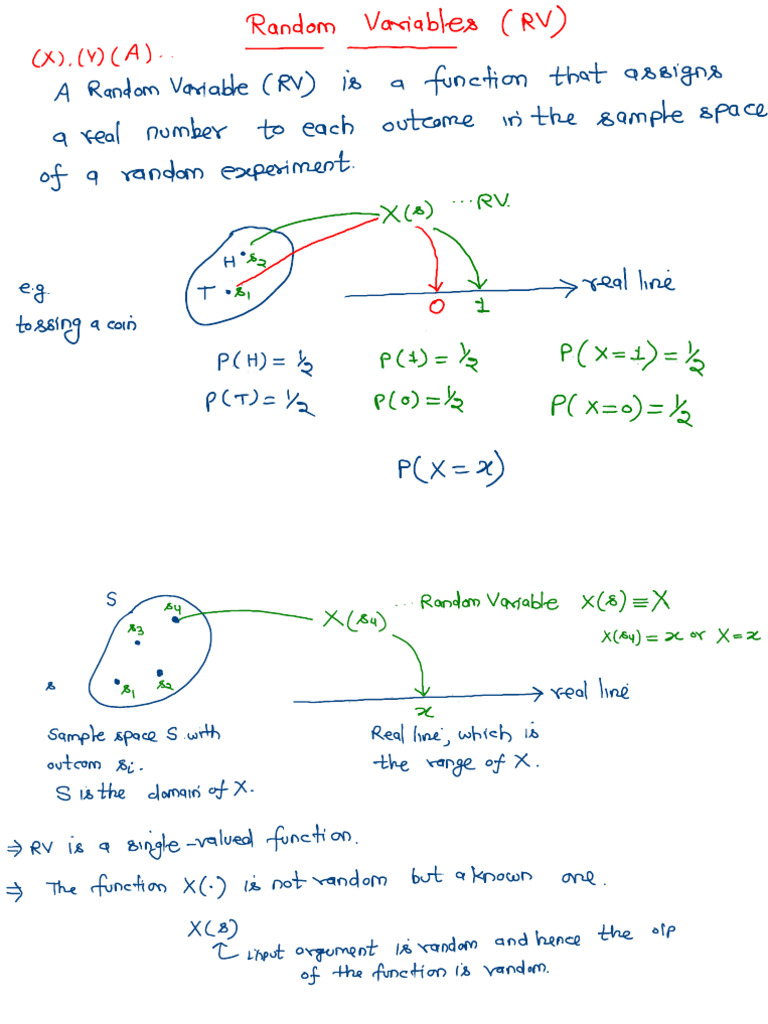 Random Variable Section 2 | PDF