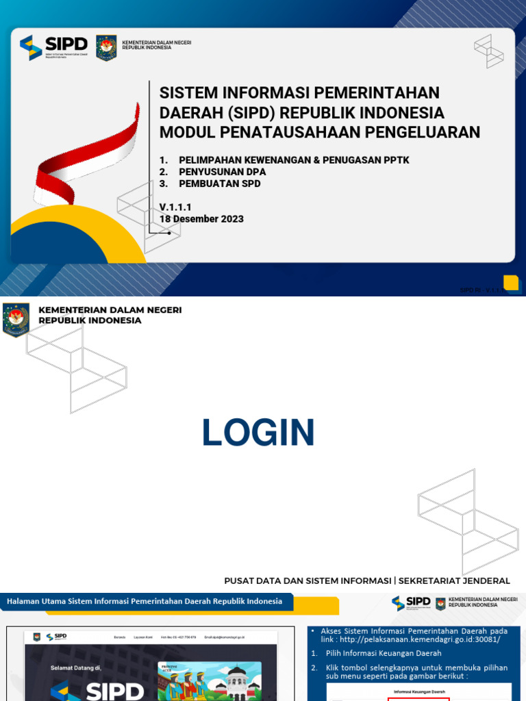 Manual Book - SIPD Republik Indonesia Modul Penatausahaan Pengeluaran - Pelimpahan Kewenangan ...
