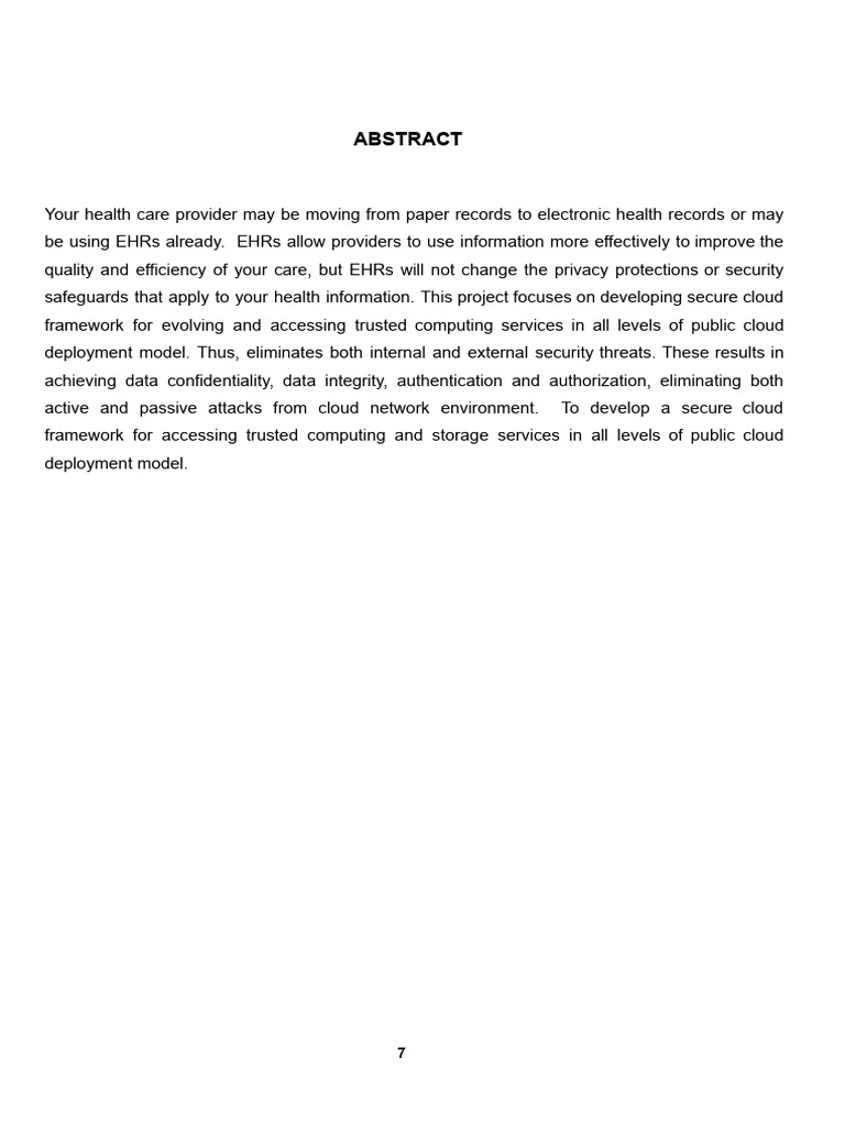 Anonymous Data Sharing Scheme in Public Cloud and Its Application in E-Health Record | PDF ...