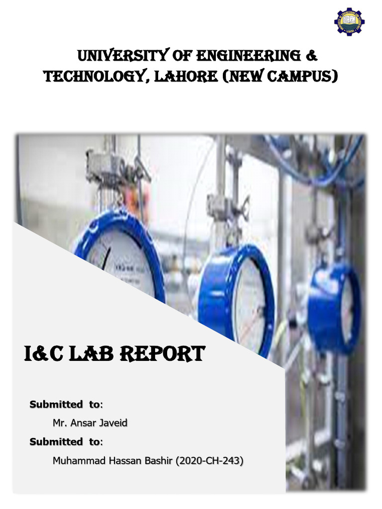 IC Lab Report (2020-CH-243) | PDF | Thermocouple | Electrical Resistance And Conductance