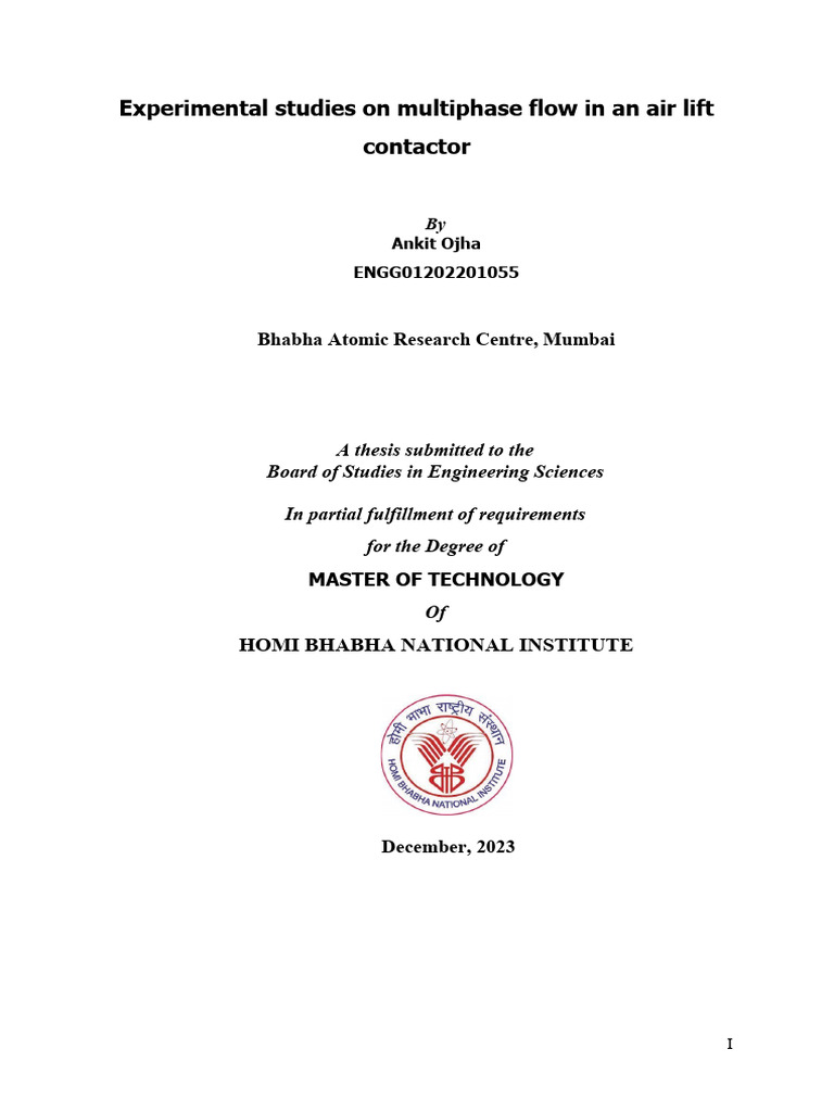 Final Mtech Report - Ankit - Ojha v3 | PDF | Chemistry | Physical Sciences Final Mtech Report - Ankit - Ojha v3 | PDF | Chemistry | Physical Sciences